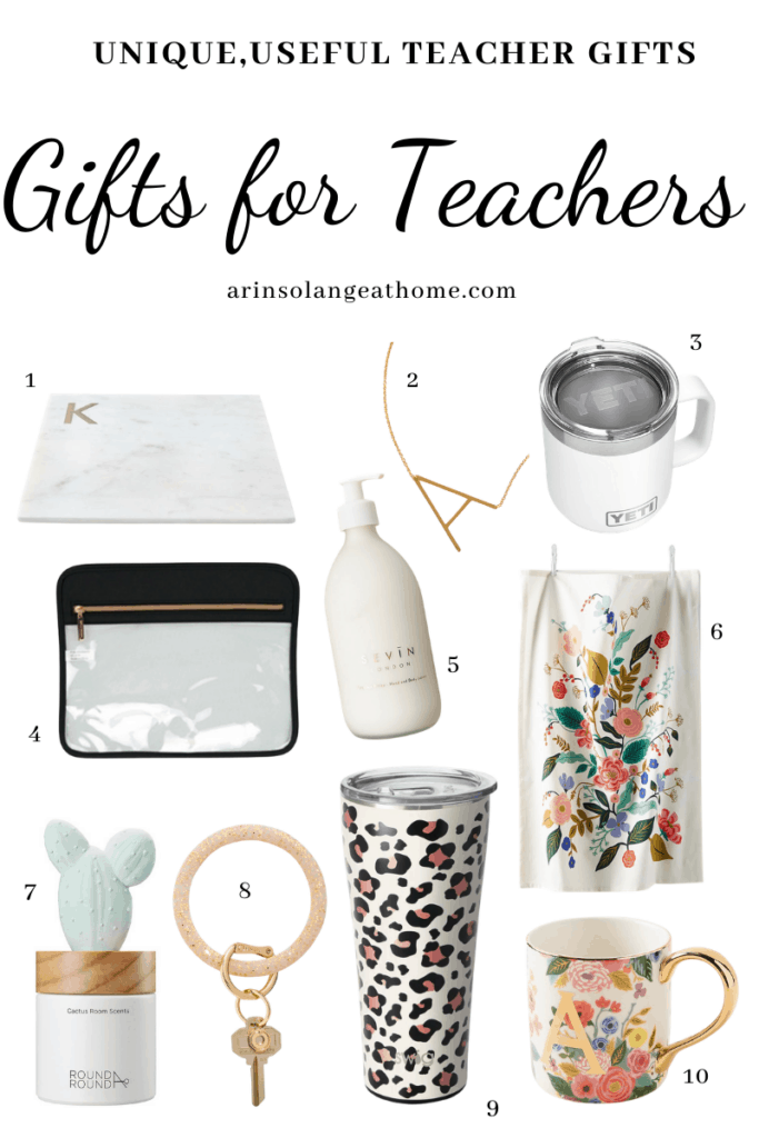 Teacher Appreciation Gifts and Gifts for Holidays - arinsolangeathome
