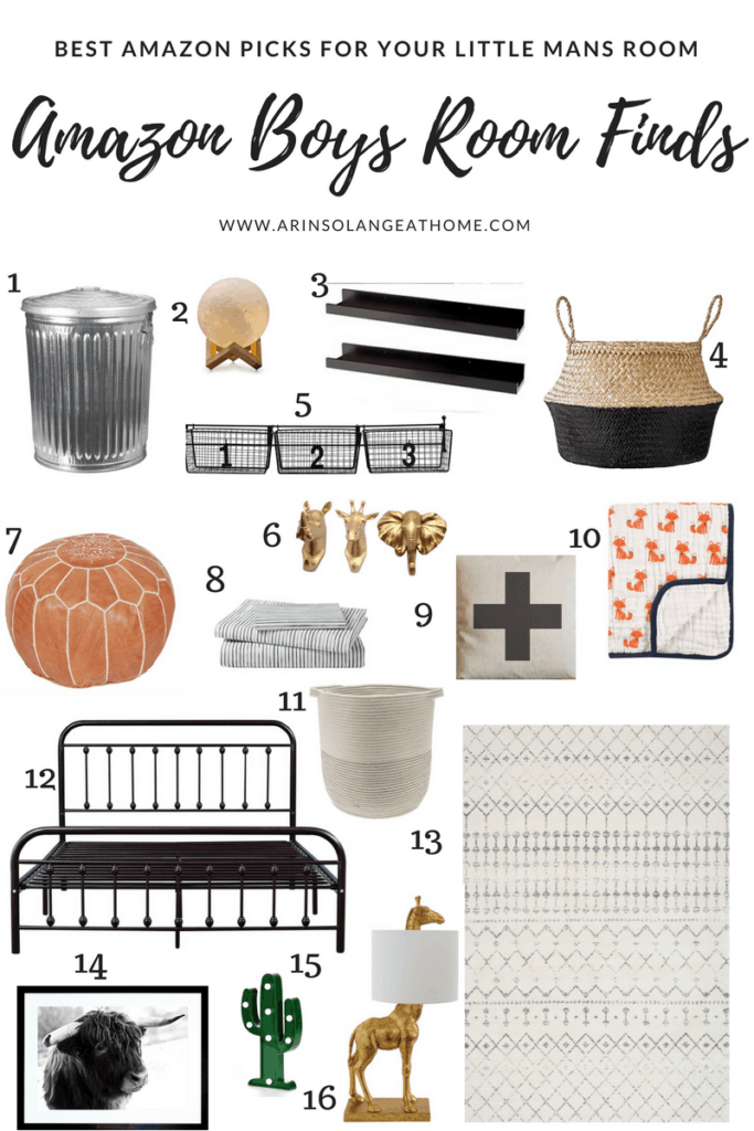 Amazon Boy's Room Finds - arinsolangeathome