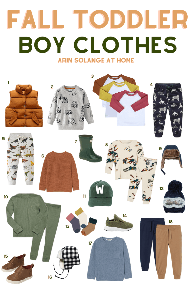 Unique Toddler Boy Fall Clothes - arinsolangeathome