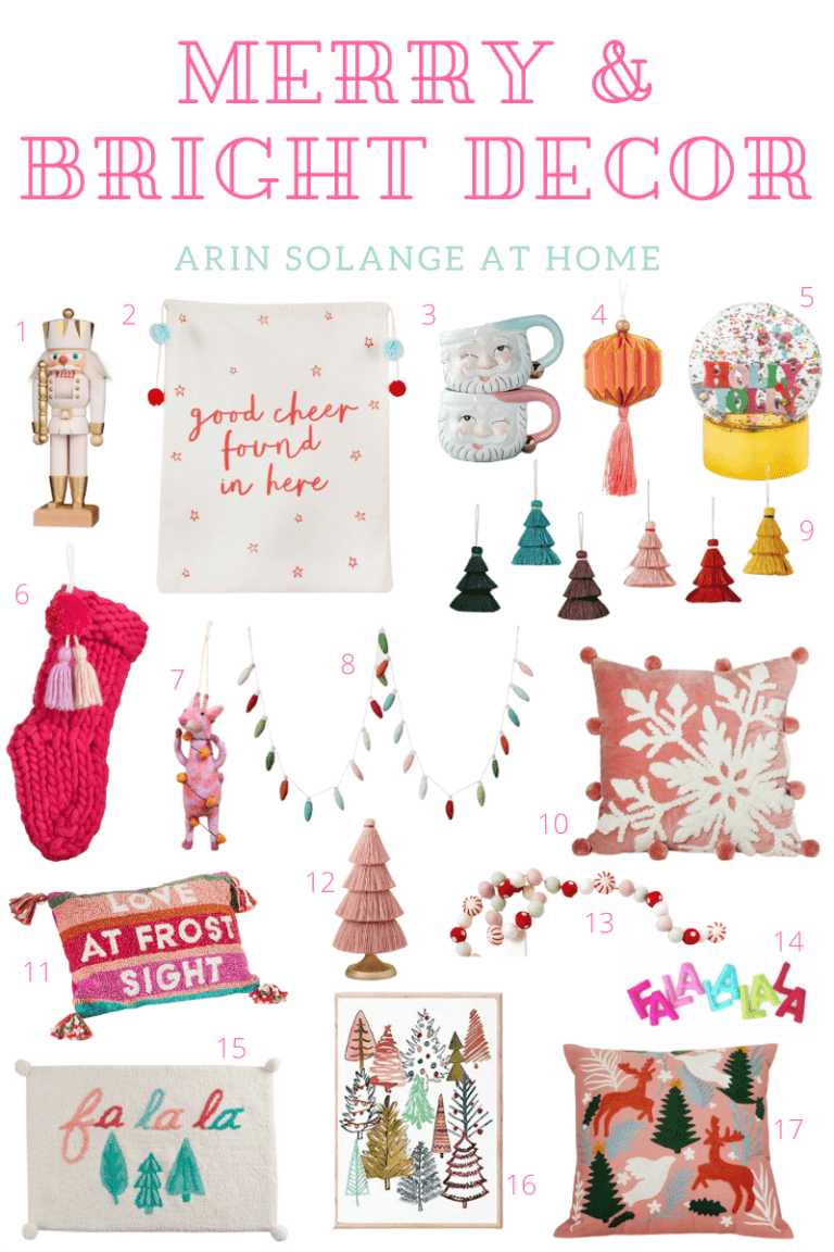 Best Merry and Bright Christmas Decor - arinsolangeathome
