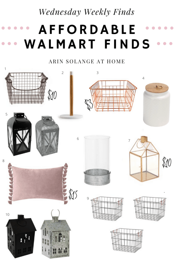 Wednesday Weekly Finds Walmart Decor Finds Arinsolangeathome