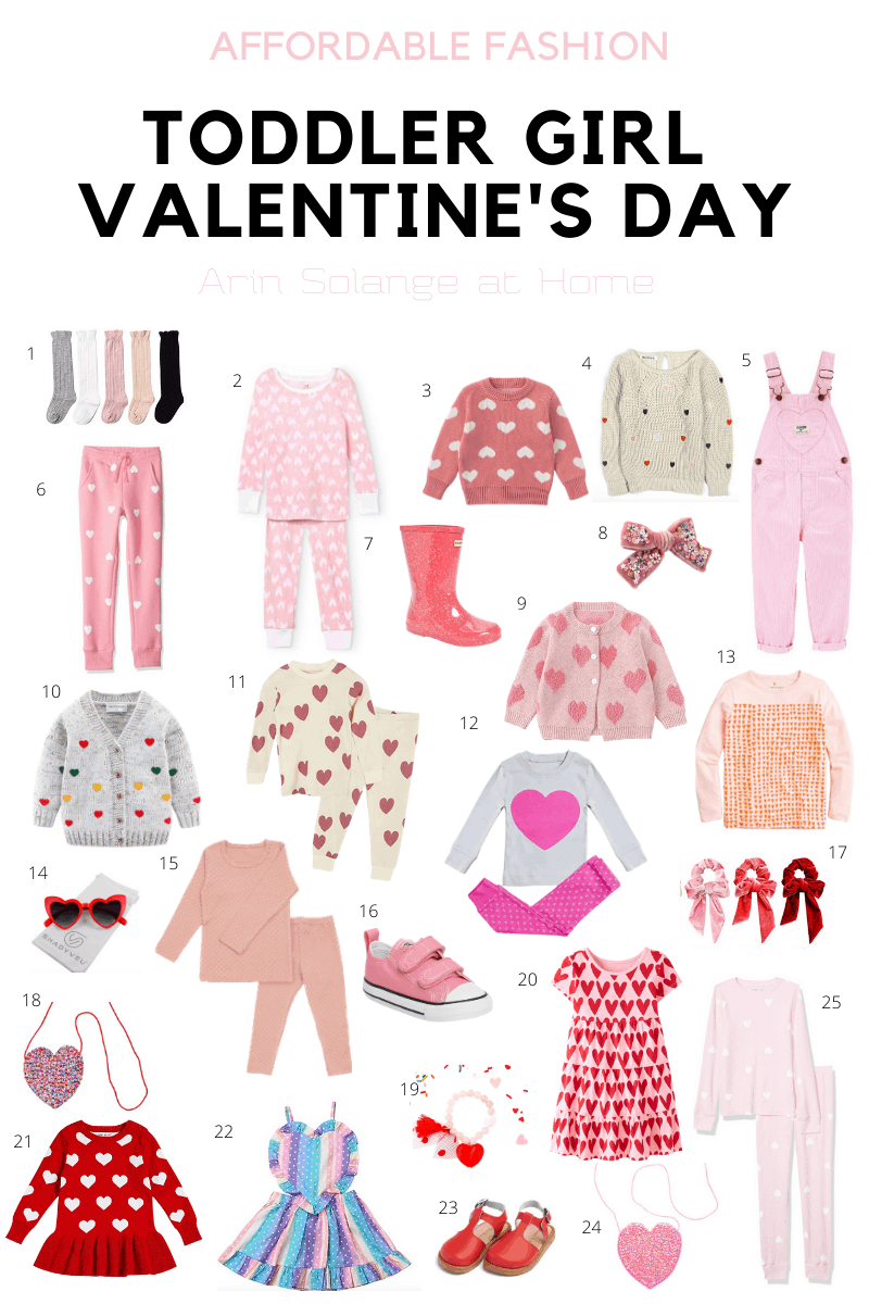 The Perfect Valentine's Day Outfit For Toddler Girls - arinsolangeathome