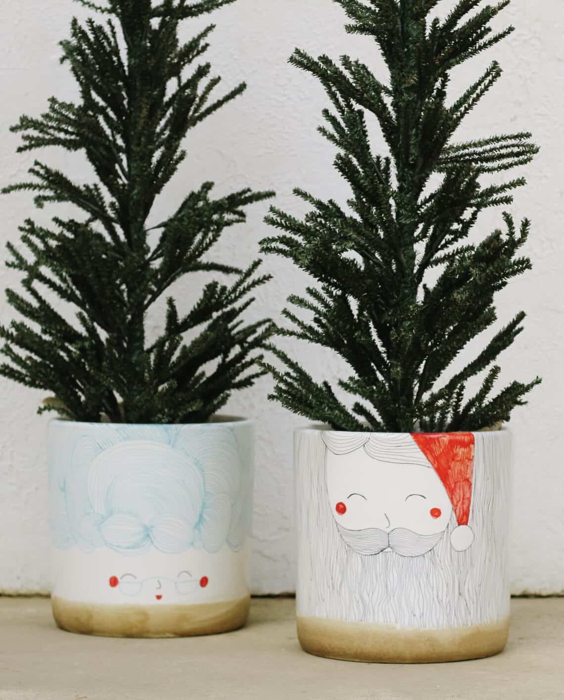 Santa Planter DIY - arinsolangeathome