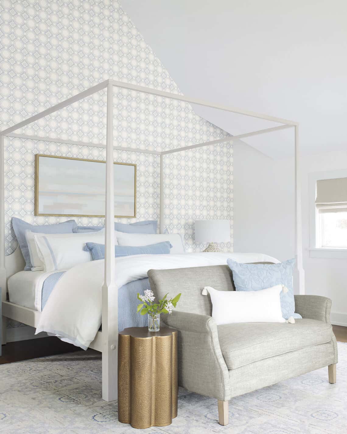 King Canopy Bed Frame DIY Tutorial - arinsolangeathome