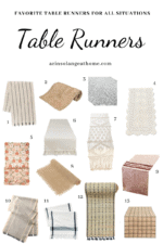 The Best Round Table Runner Ideas - arinsolangeathome