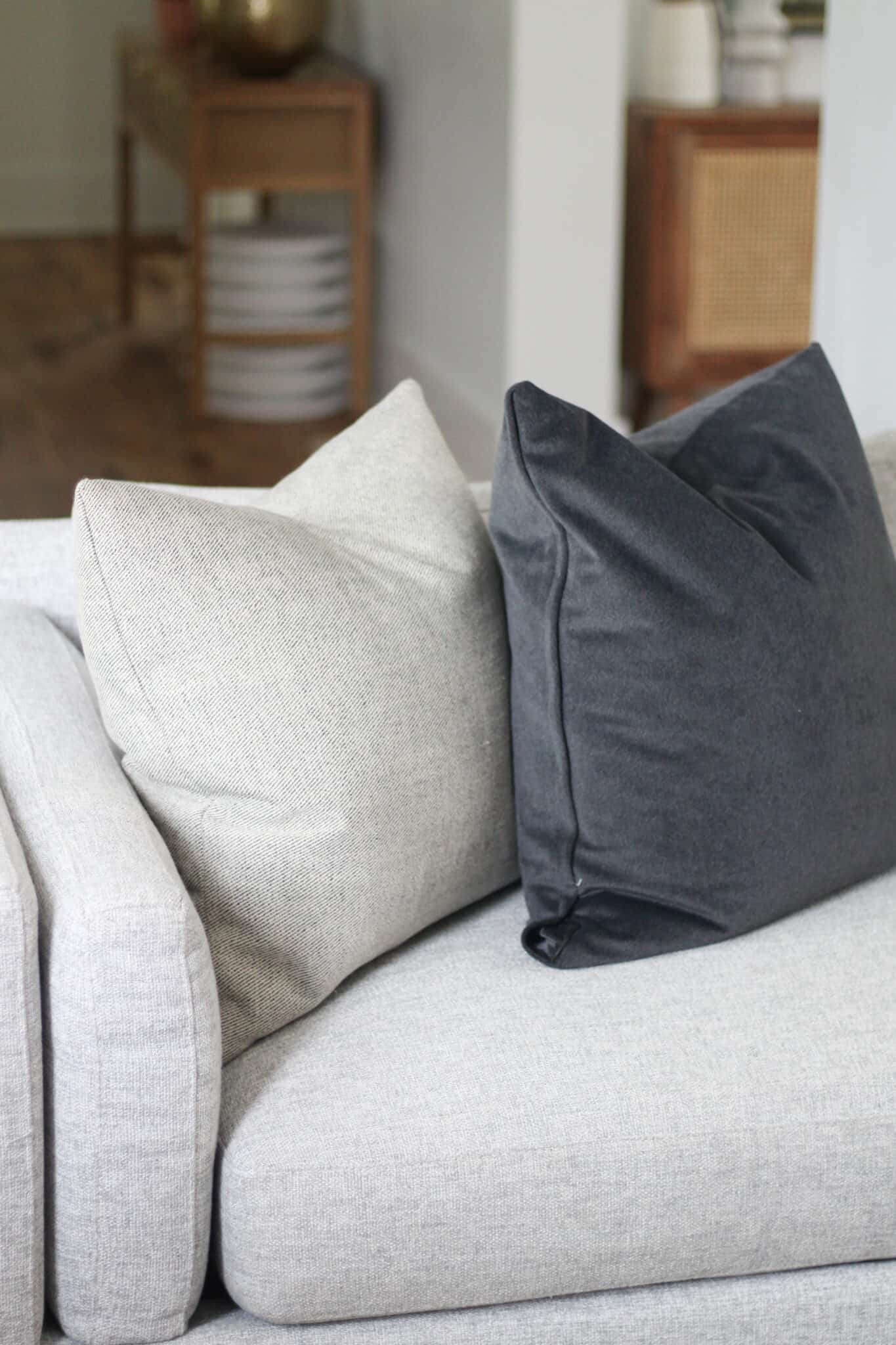 Cozy Family Room with Jonathan Louis Furniture - arinsolangeathome