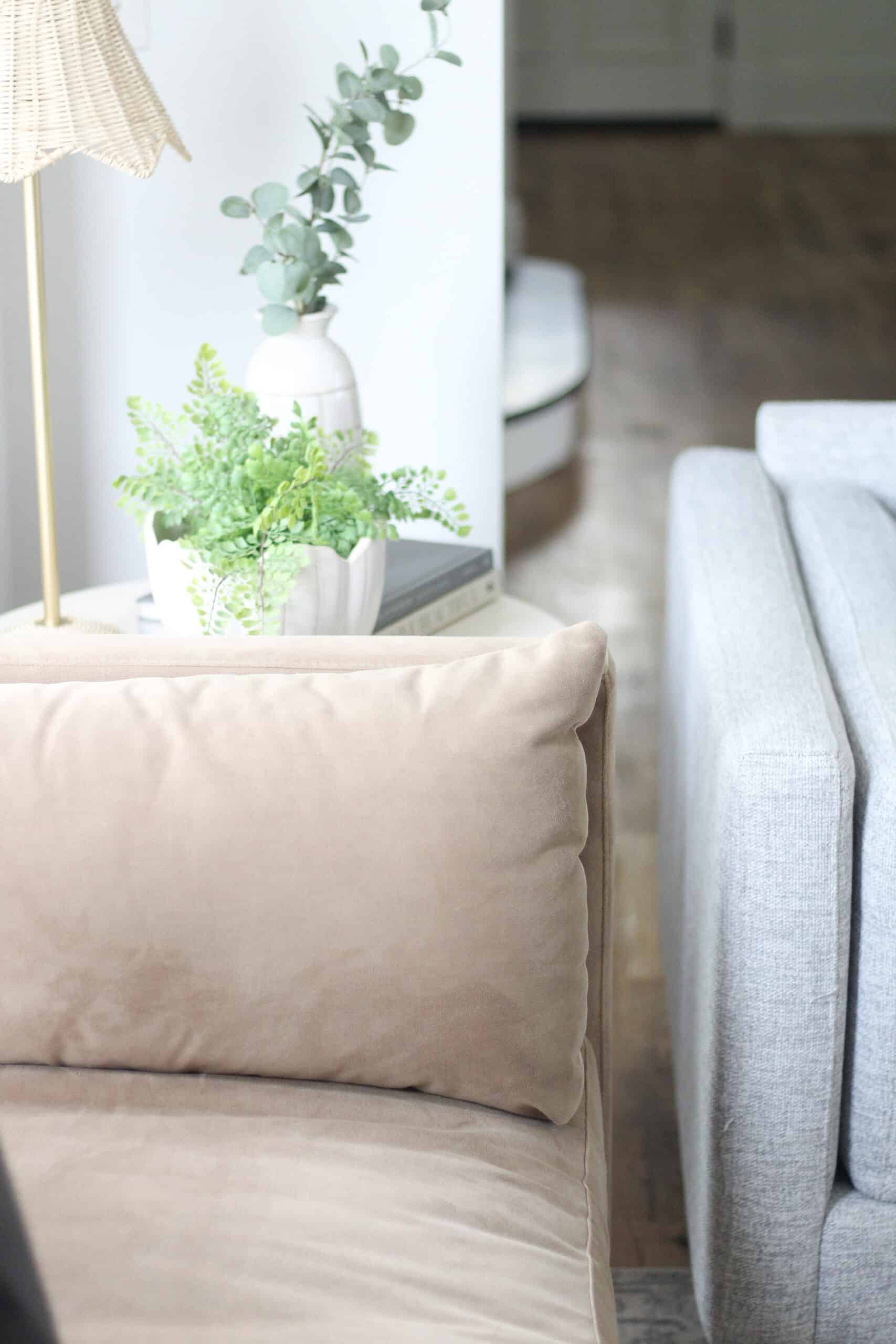 Cozy Family Room with Jonathan Louis Furniture - arinsolangeathome