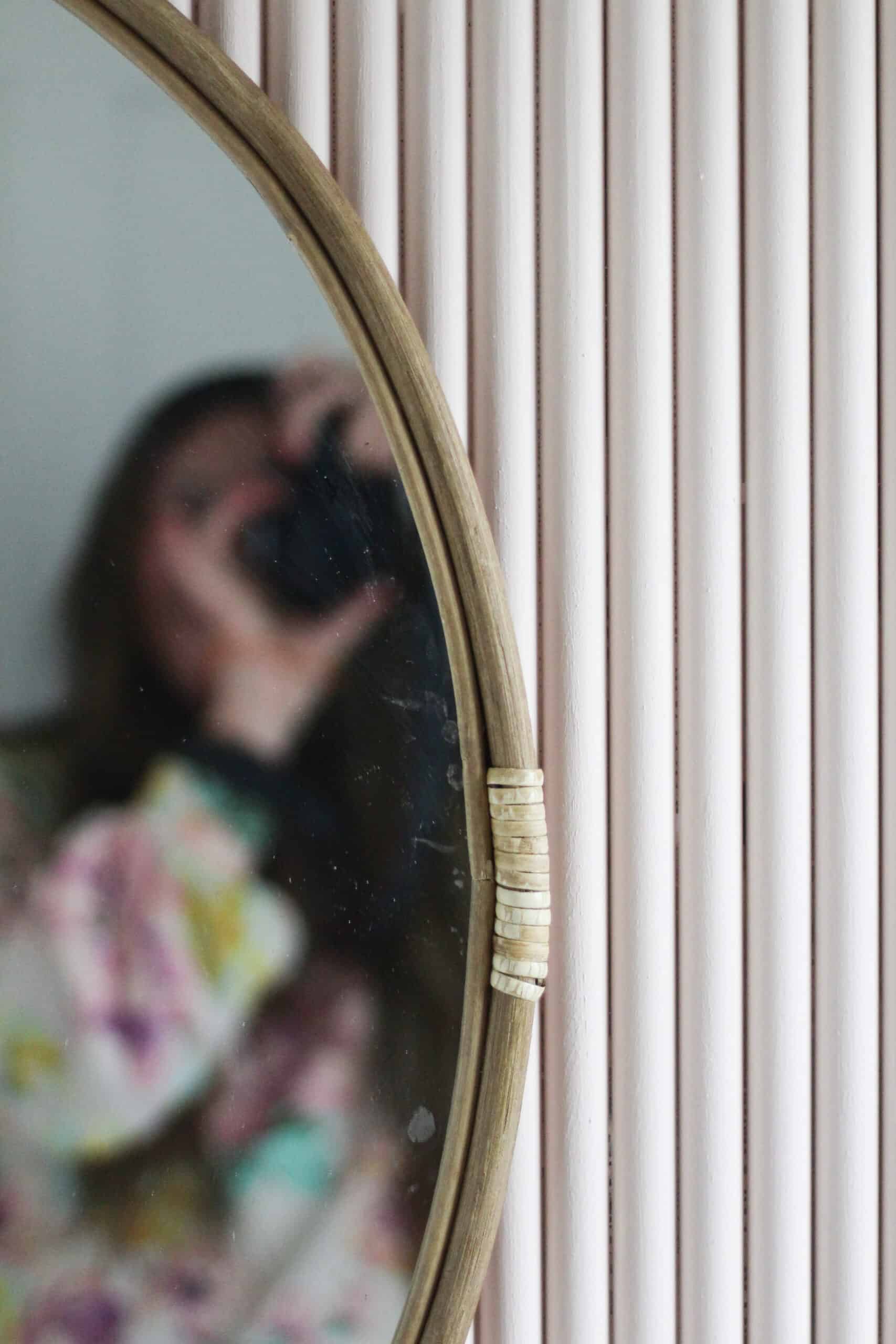 Easy DIY Fluted Wall Tutorial with PVC Pipe - arinsolangeathome