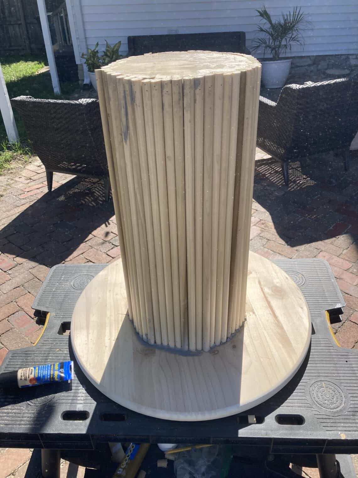 Easy DIY Side Table with Modern Flair - arinsolangeathome