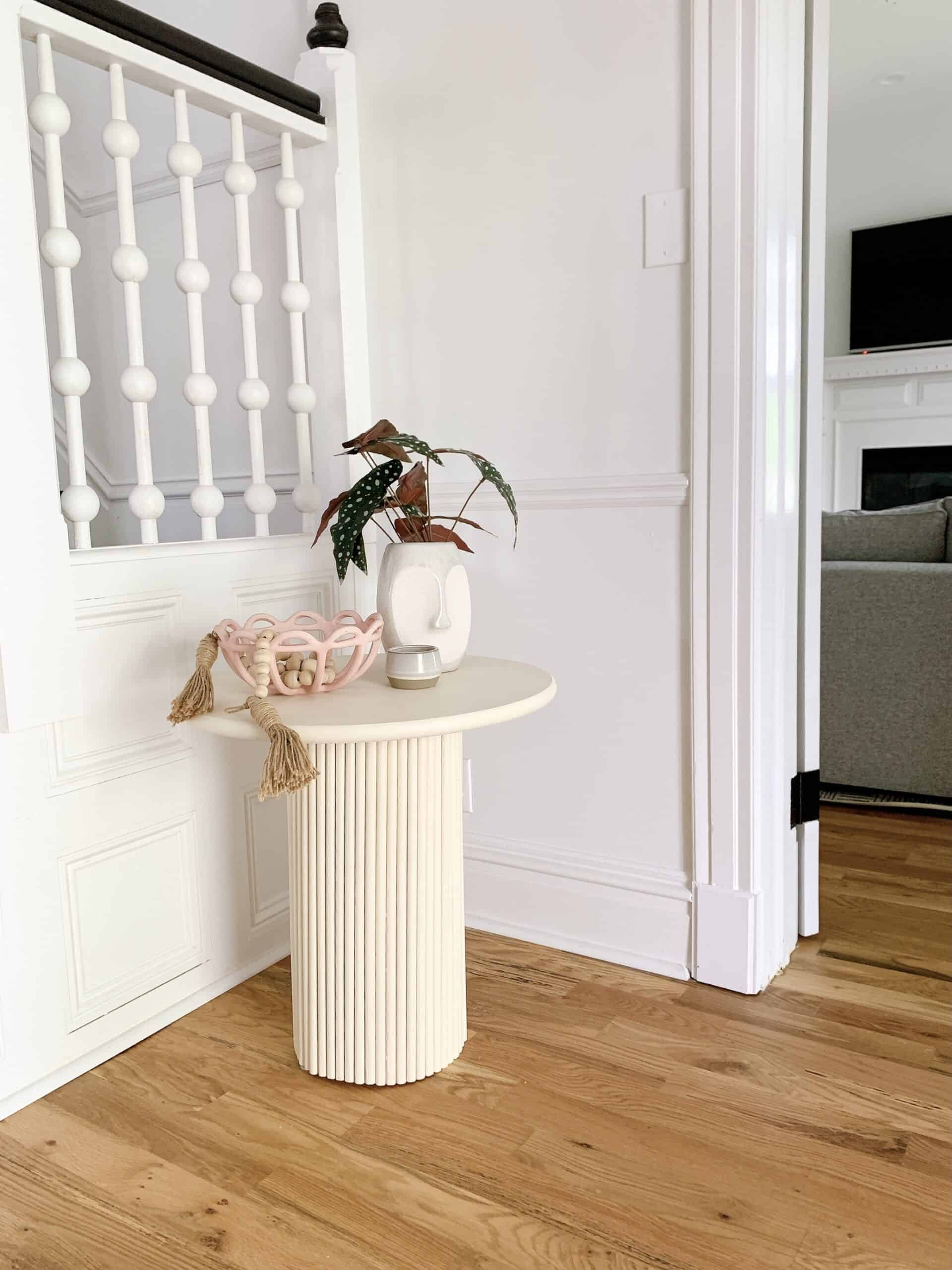 Easy DIY Side Table with Modern Flair - arinsolangeathome