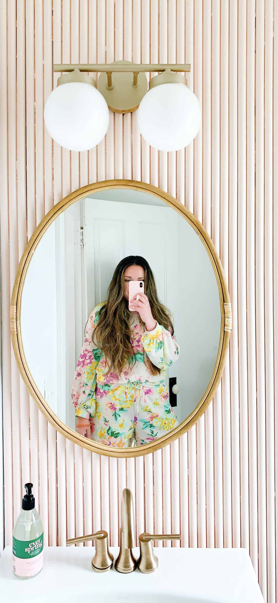 Easy DIY Fluted Wall Tutorial with PVC Pipe - arinsolangeathome