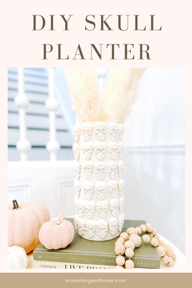 DIY Skull Planter - arinsolangeathome
