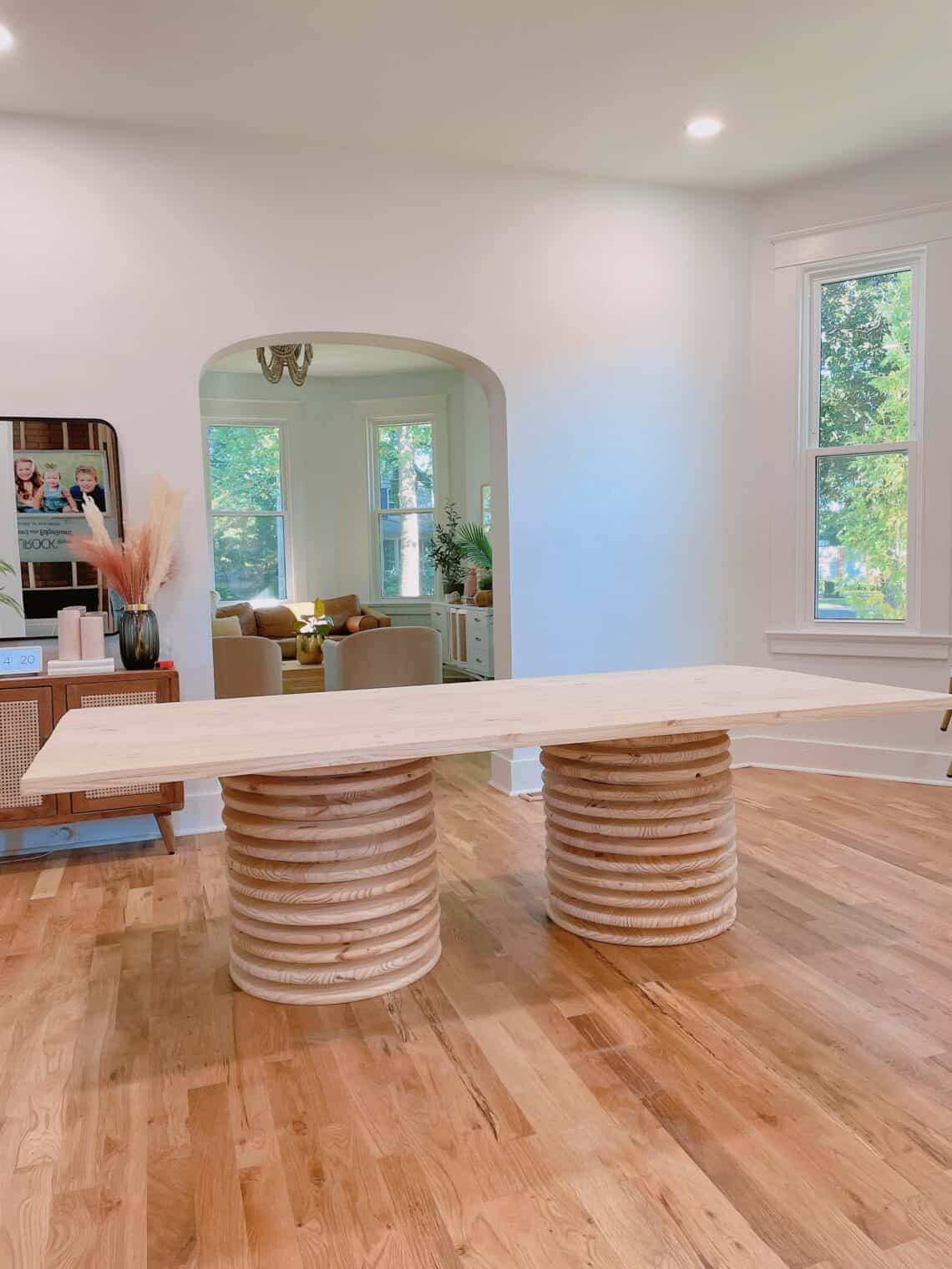 Modern Dining Table DIY - Week 2 ORC - arinsolangeathome