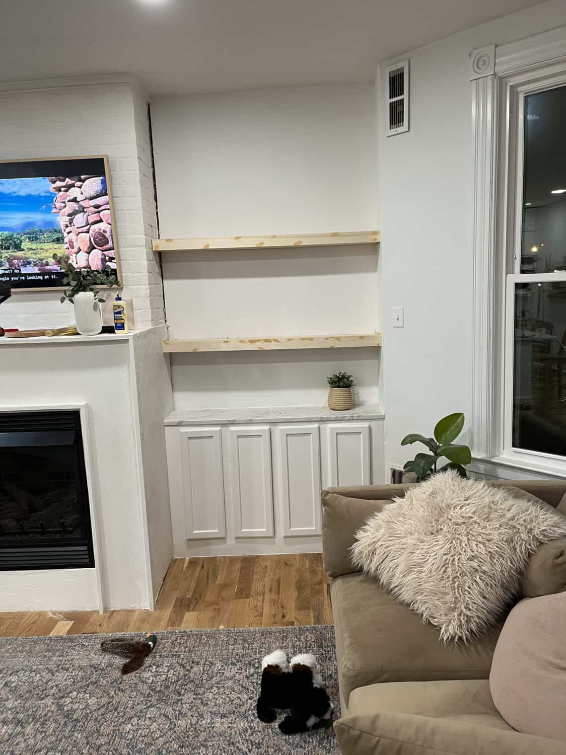 DIY Arched Built In Tutorial - arinsolangeathome