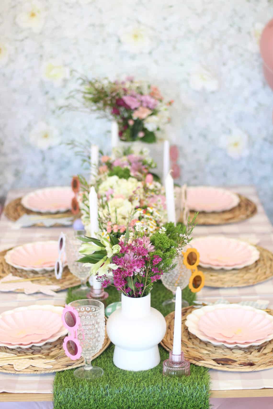 Pretty and Floral Kids Easter Party - arinsolangeathome