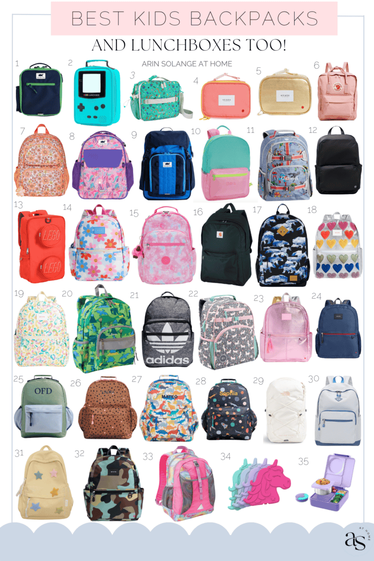 Best Kids Backpacks for All Kids - arinsolangeathome