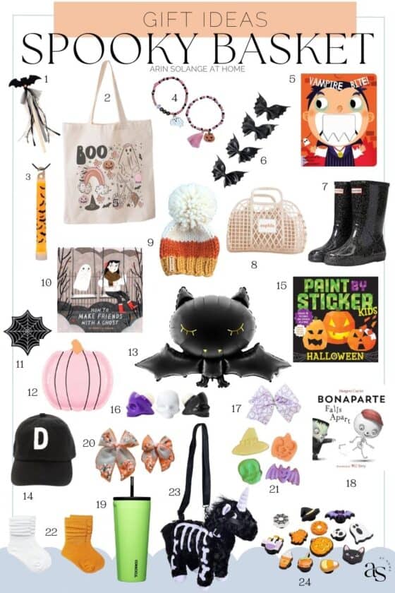 Spooky Basket For Halloween|Spooky Basket Ideas|ArinSolangeAtHome