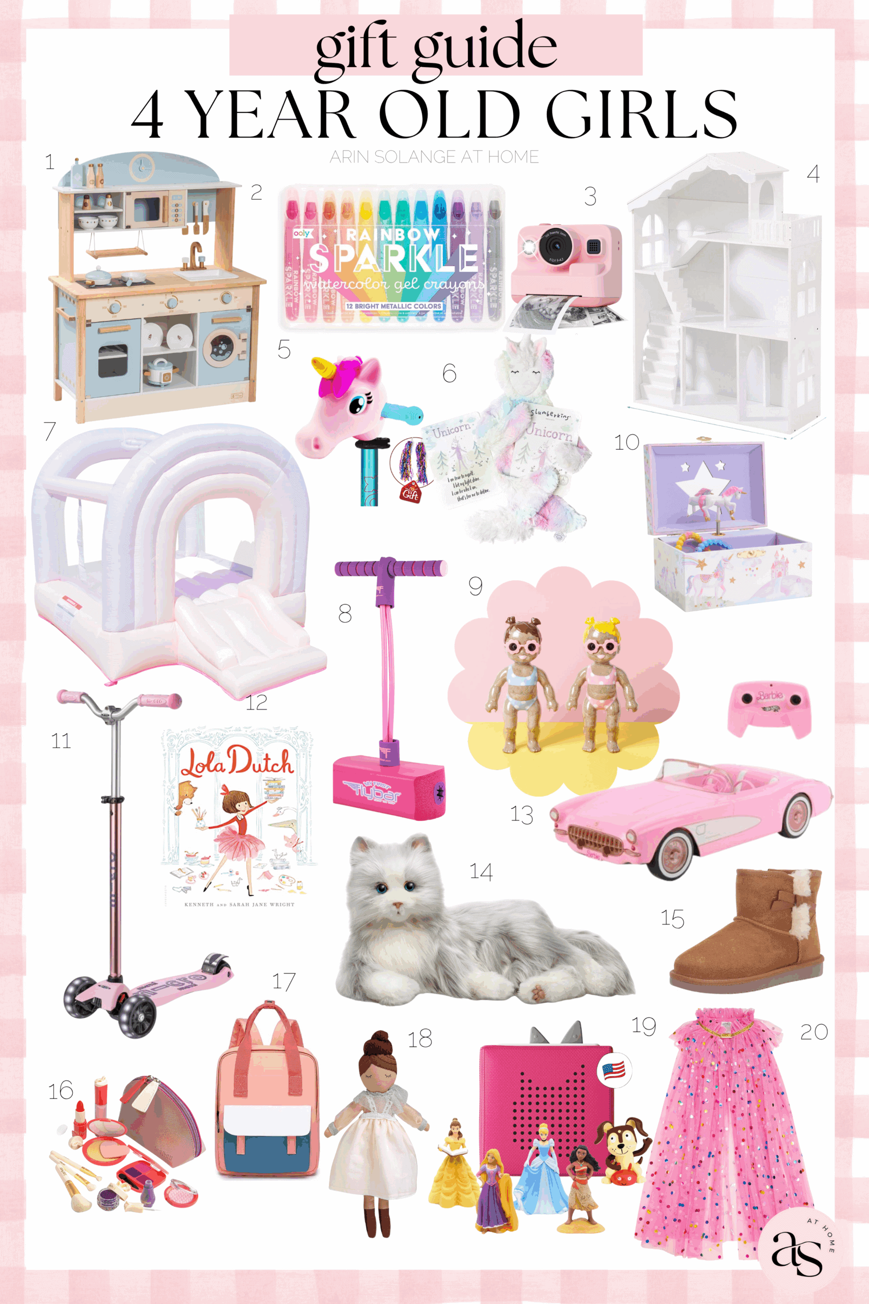 4 Year Old Birthday Presents