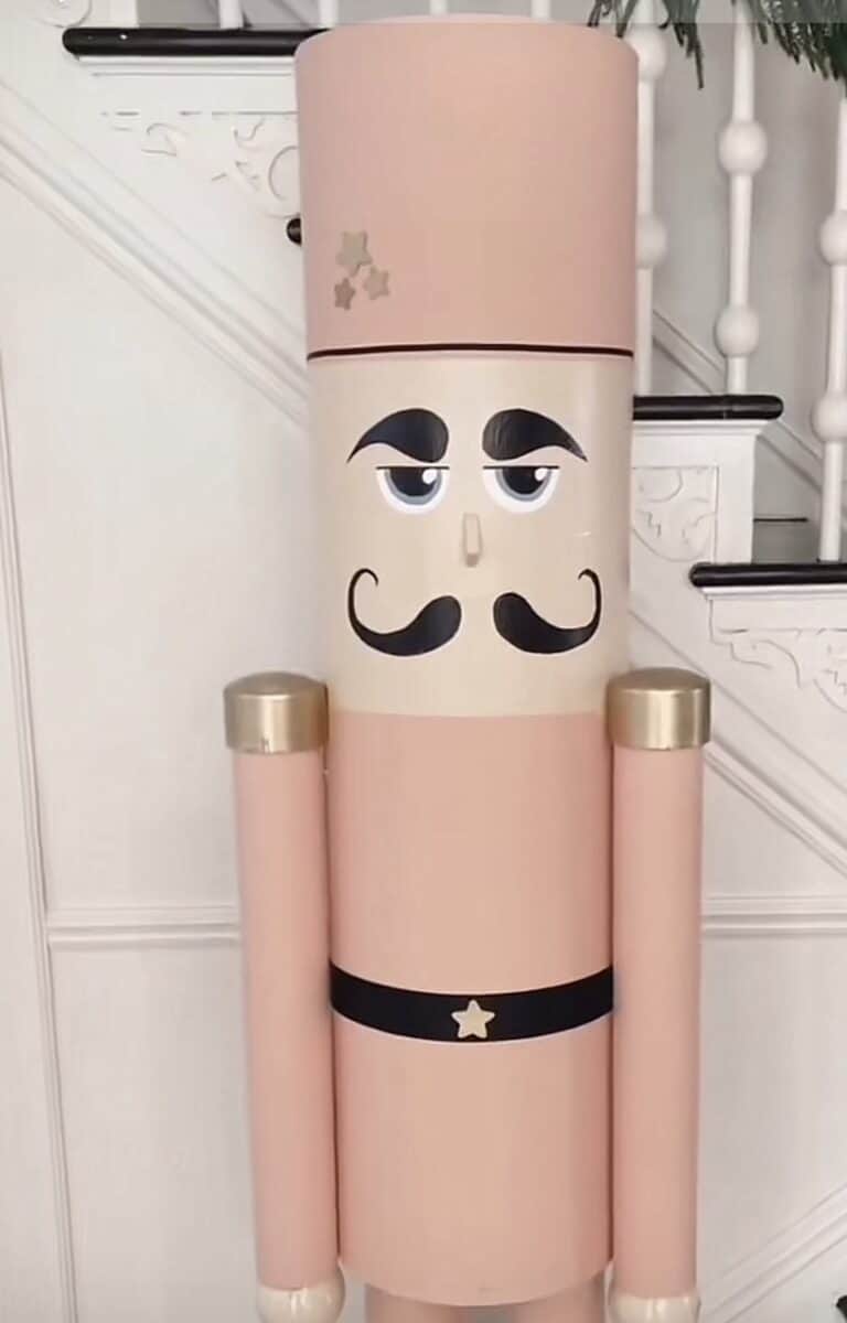 Easy DIY Life Size Nutcracker Tutorial - arinsolangeathome