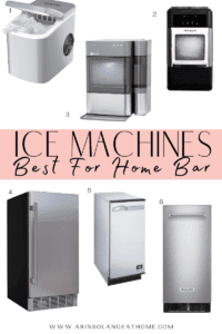 Best Ice Machine for Home Bar Put to the Test - arinsolangeathome