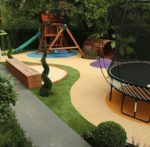 Trampoline Backyard Ideas For Tons Of Outdoor Fun - arinsolangeathome