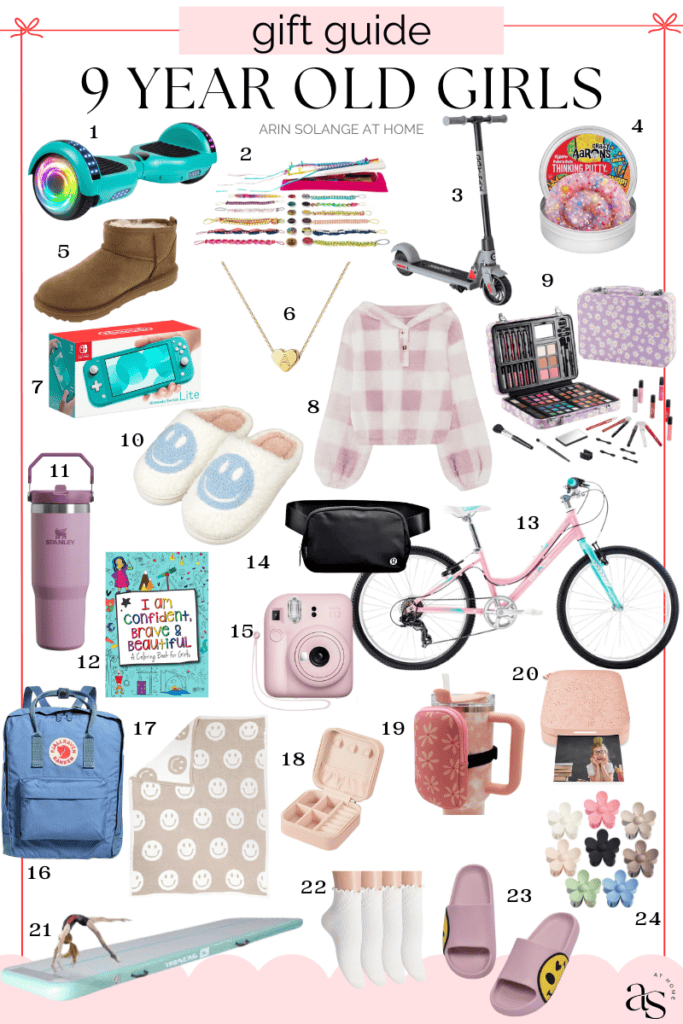 The Best Gifts for 9 Year Old Girls - arinsolangeathome