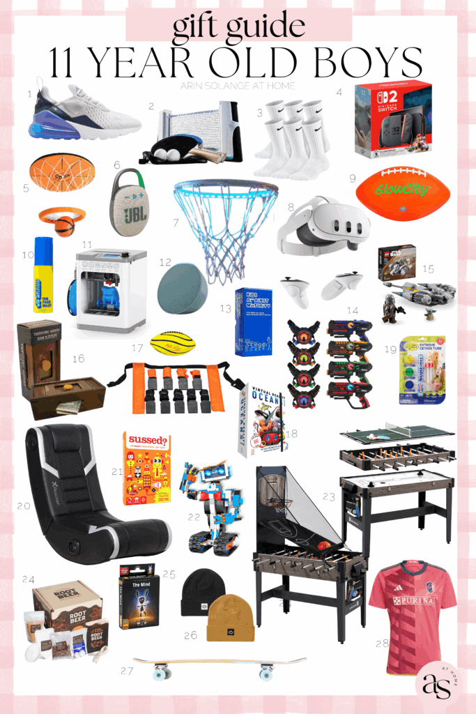 The Best Christmas Gifts For An 11 Year Old Boy - arinsolangeathome