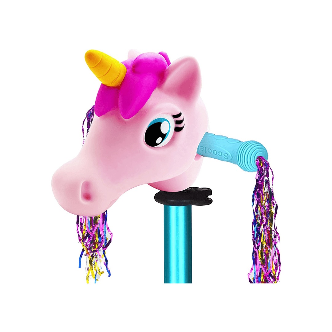 Unicorn Head For Scooter - arinsolangeathome