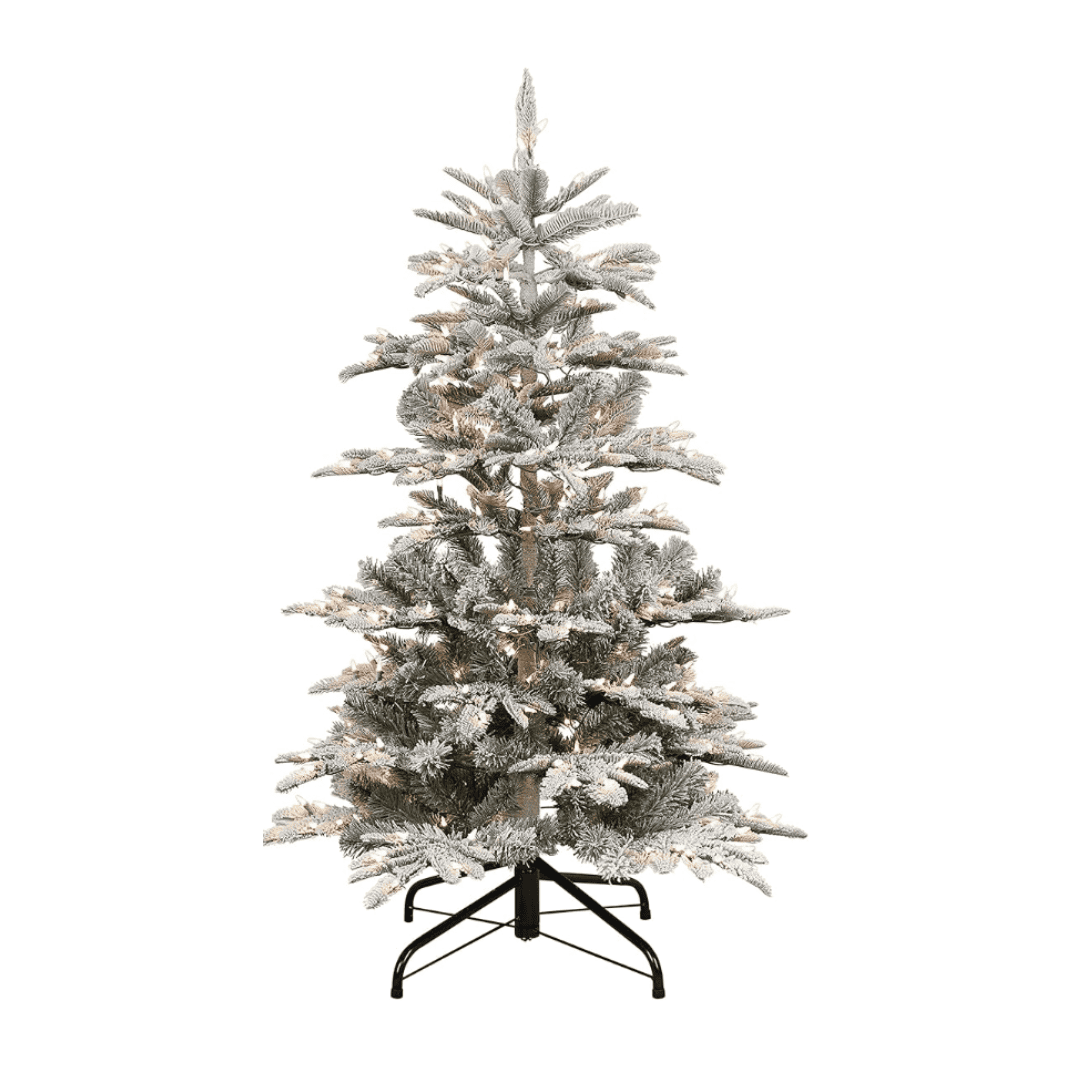 Flocked 4 Foot Tree - arinsolangeathome