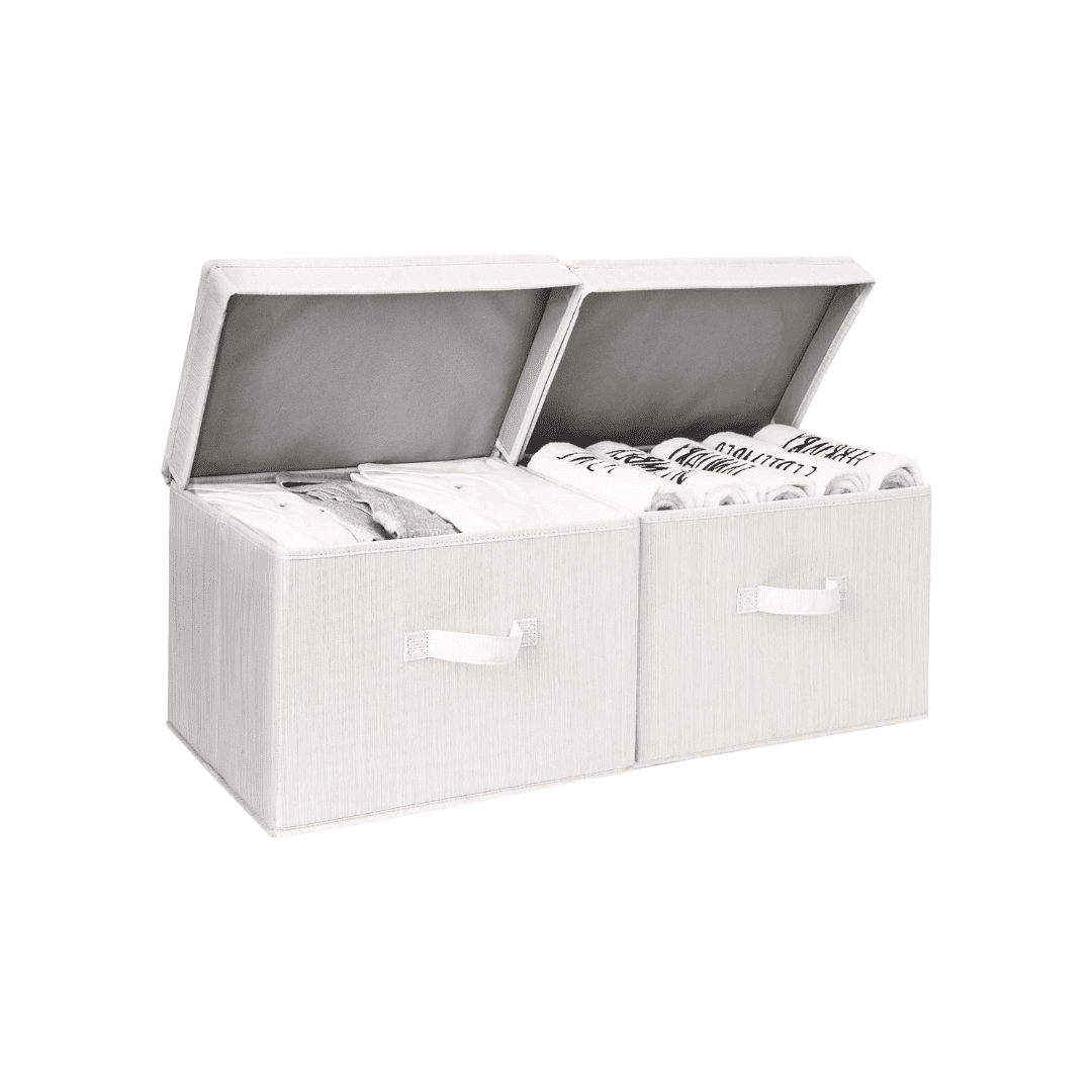 Linen Storage Bins - arinsolangeathome