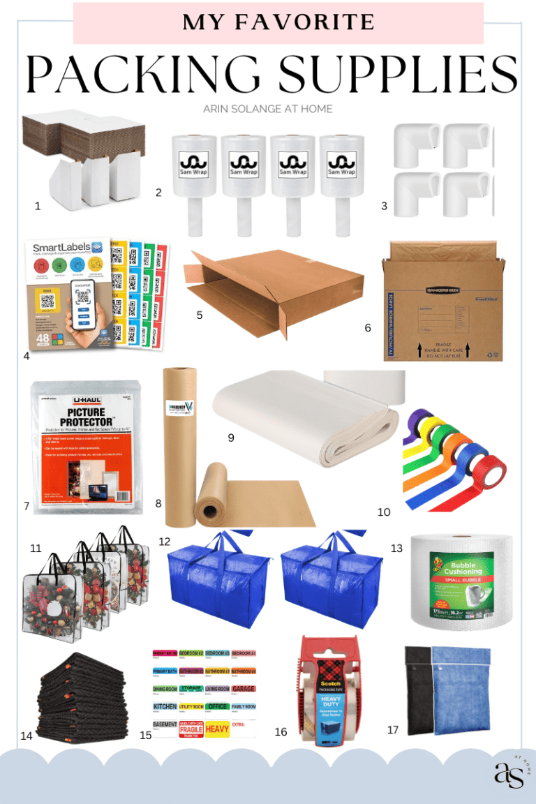 Free Printable Moving Excel Checklist - arinsolangeathome