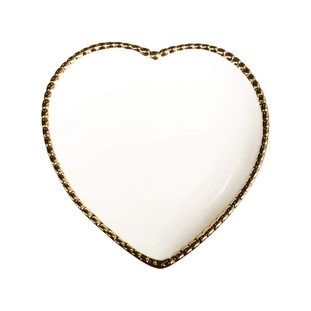 Ceramic Heart Plate - arinsolangeathome