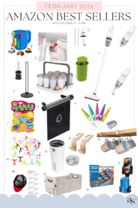 Amazon Best Sellers List - February 2024 - arinsolangeathome
