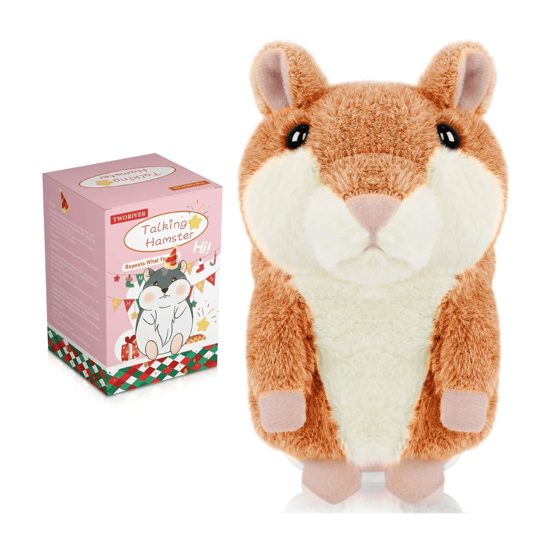 Talking Hamster Toy - arinsolangeathome