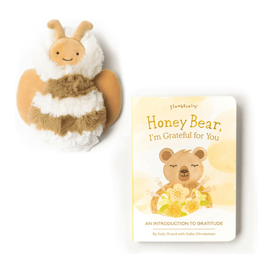 Slumberkins Honey Bear Bee - arinsolangeathome