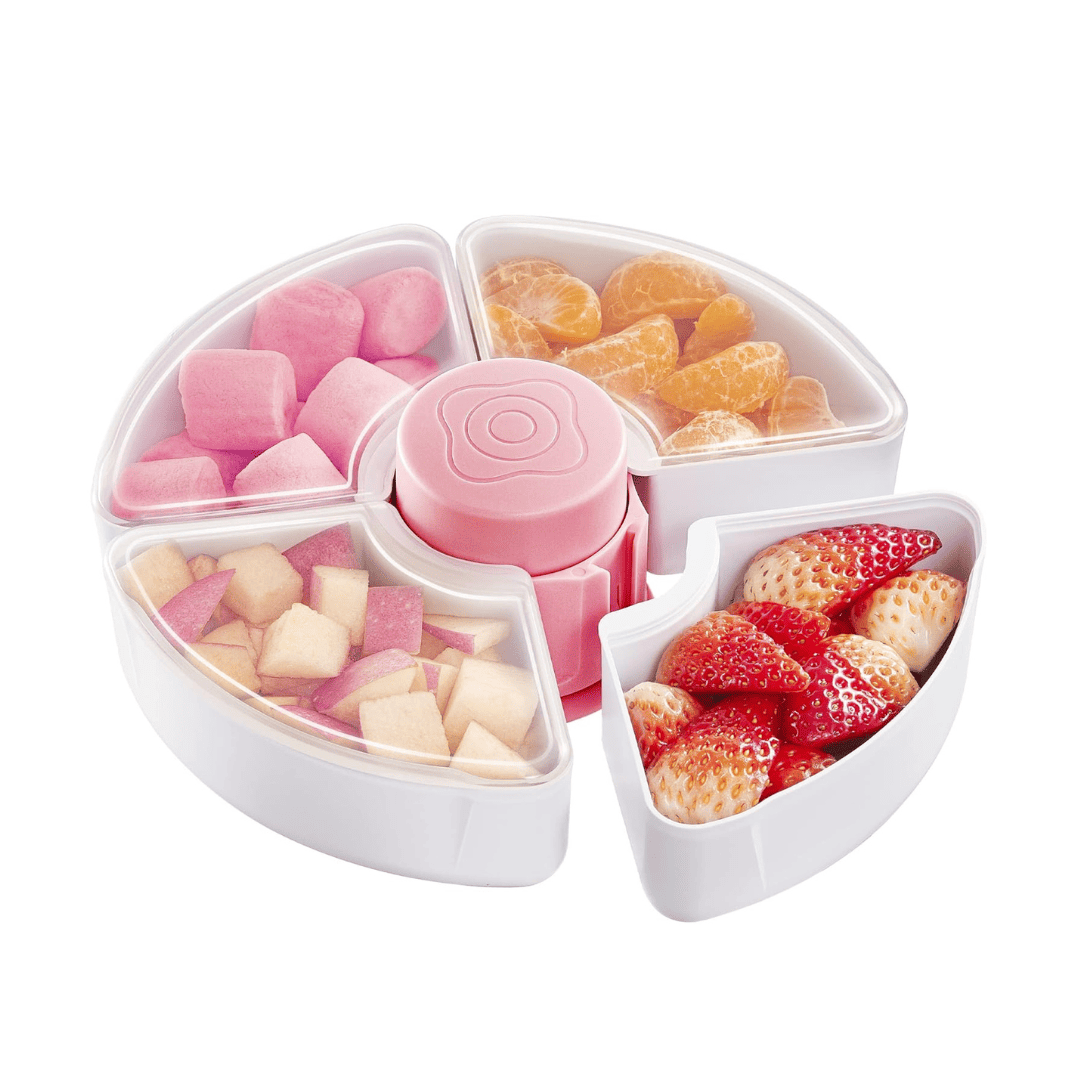 Snack Spinner with Removable Compartments - arinsolangeathome