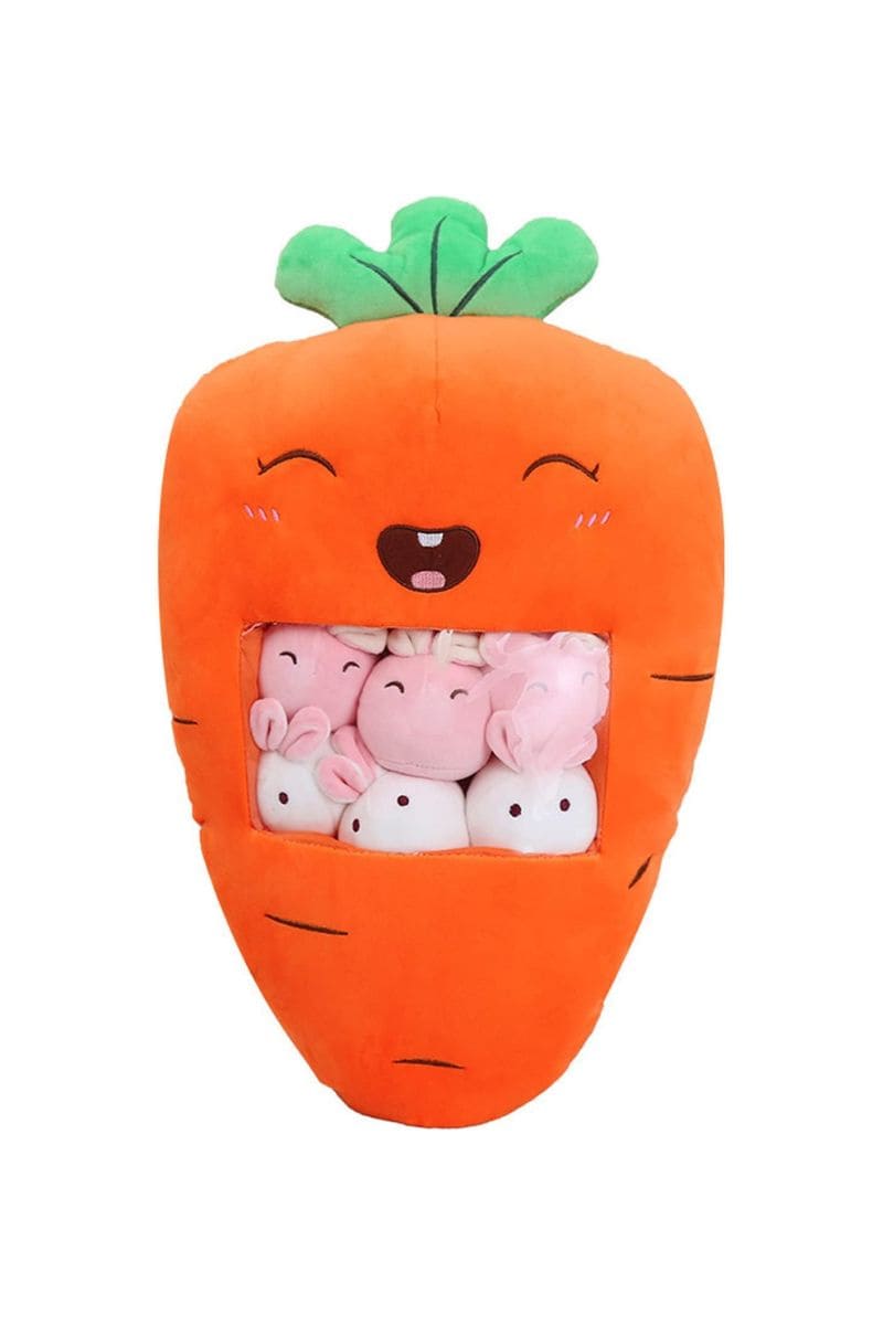 Bunny & Carrot Plush Toy - arinsolangeathome