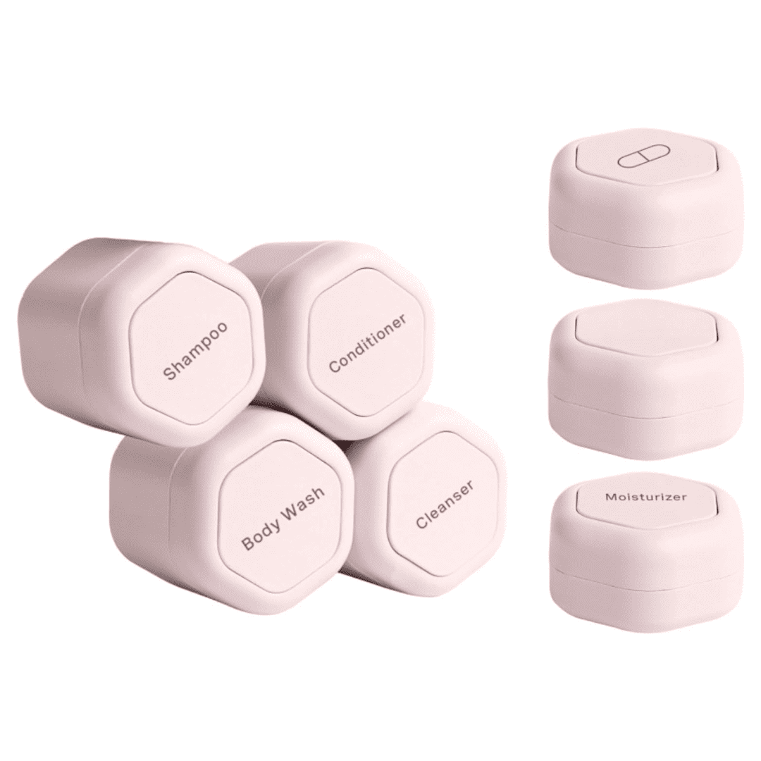 Magnetic Toiletry Containers - arinsolangeathome