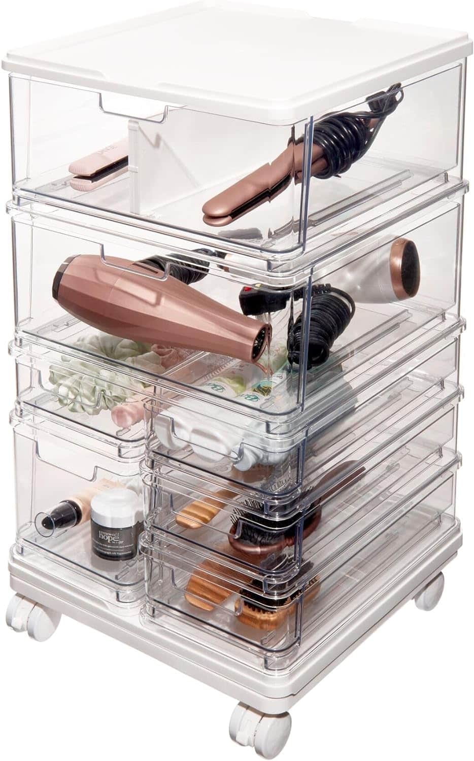 7-drawer Stacking Cart - arinsolangeathome