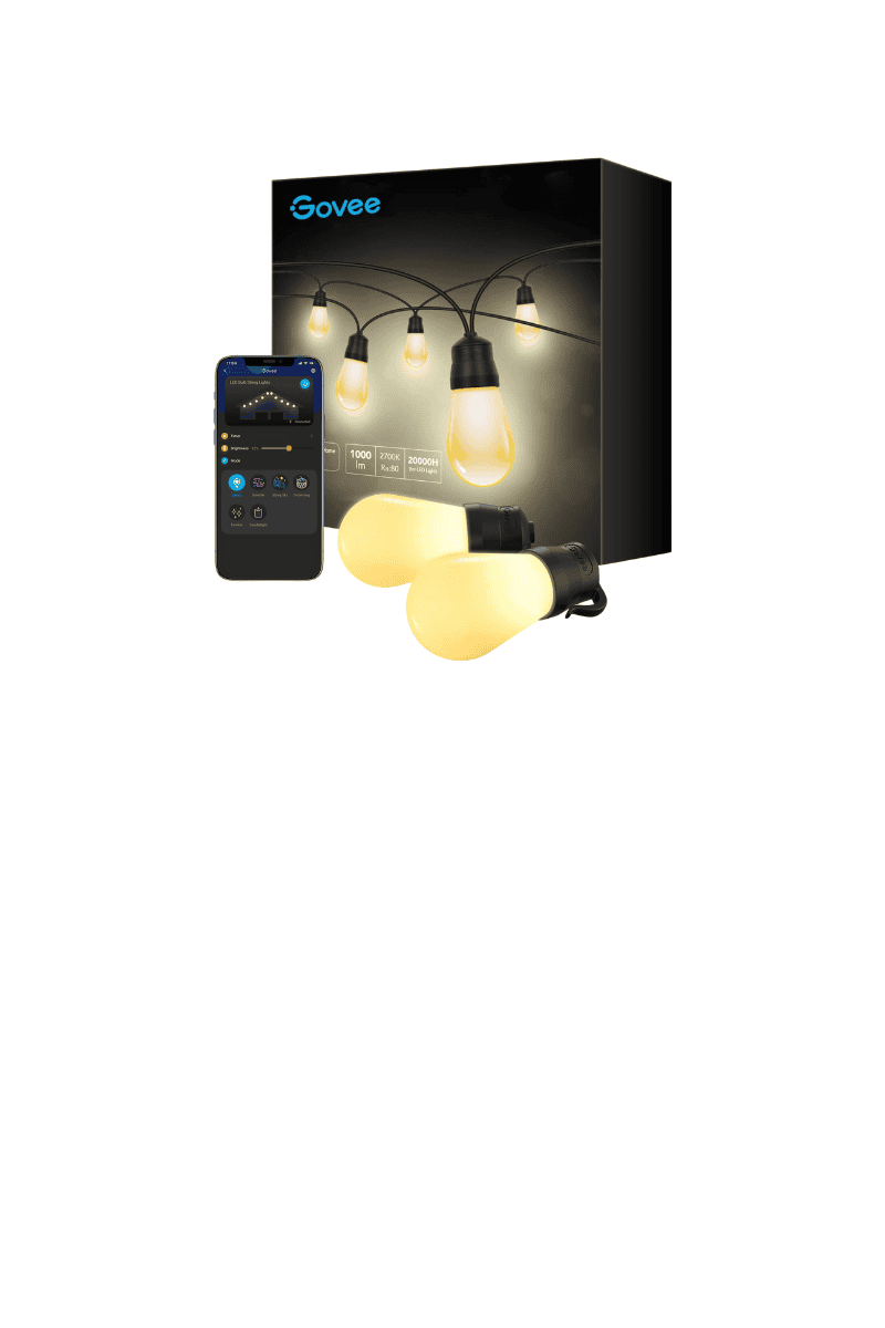 Govee Outdoor String Lights - arinsolangeathome