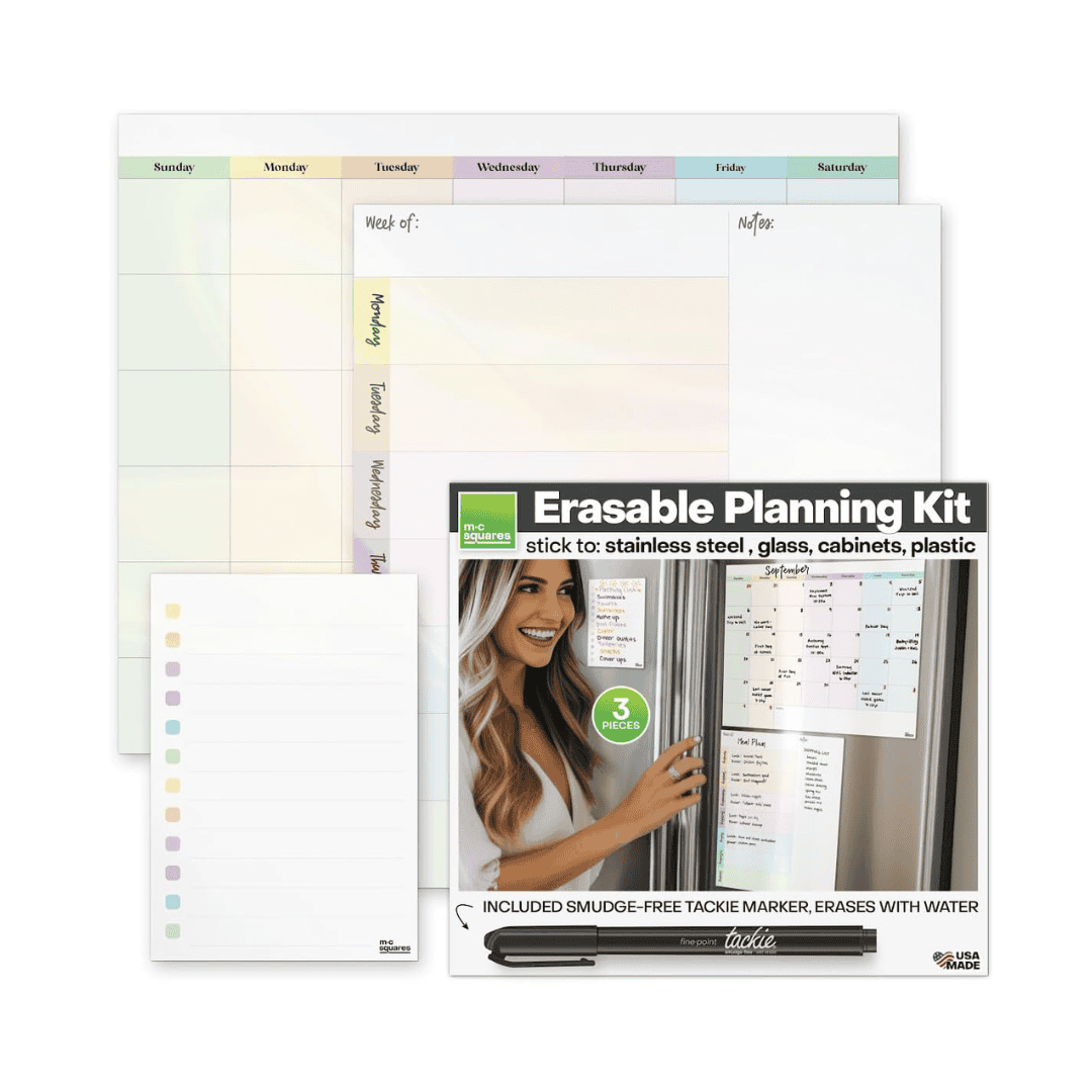 Dry Erase Weekly Planning Kit - arinsolangeathome