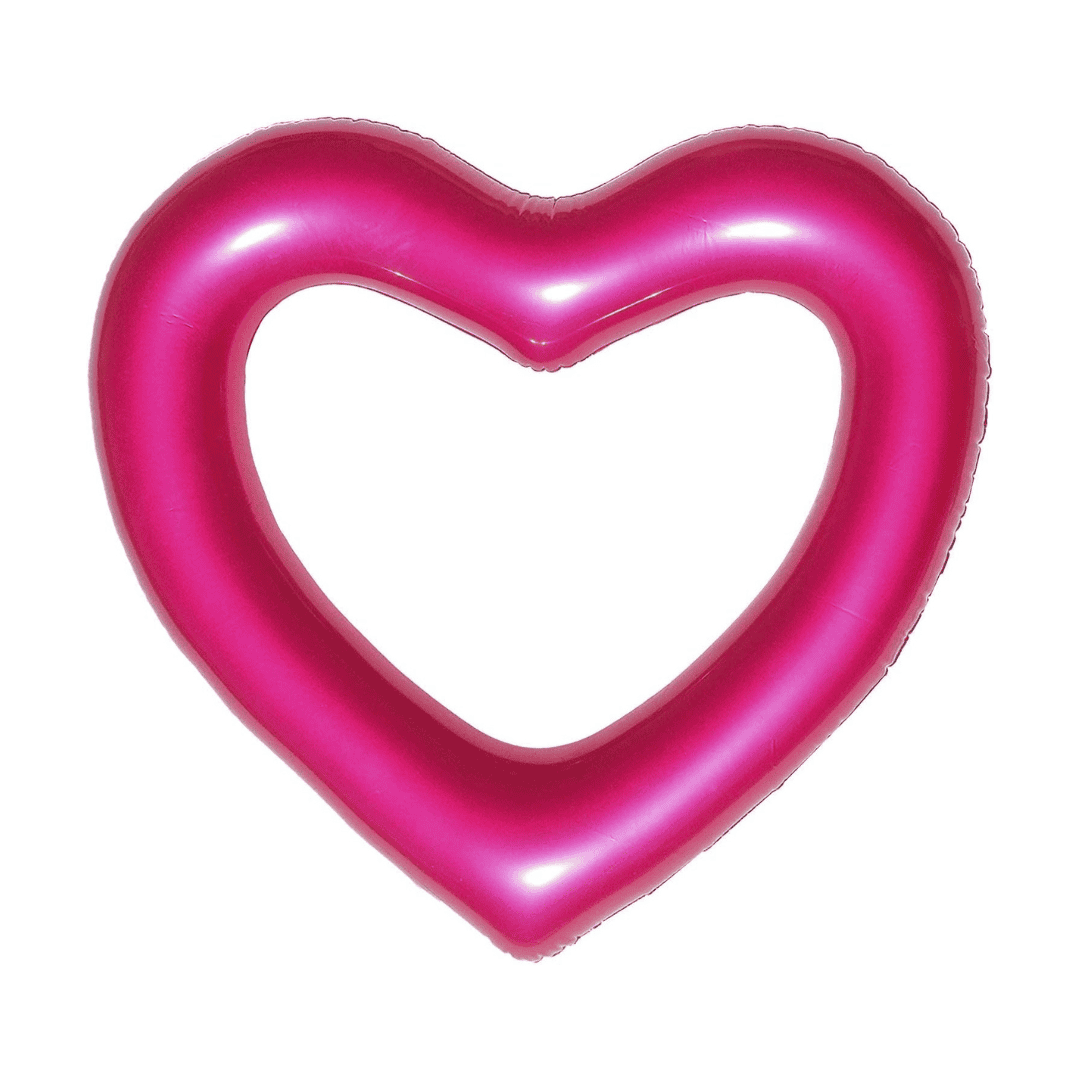 Heart Shaped Pool Float - arinsolangeathome