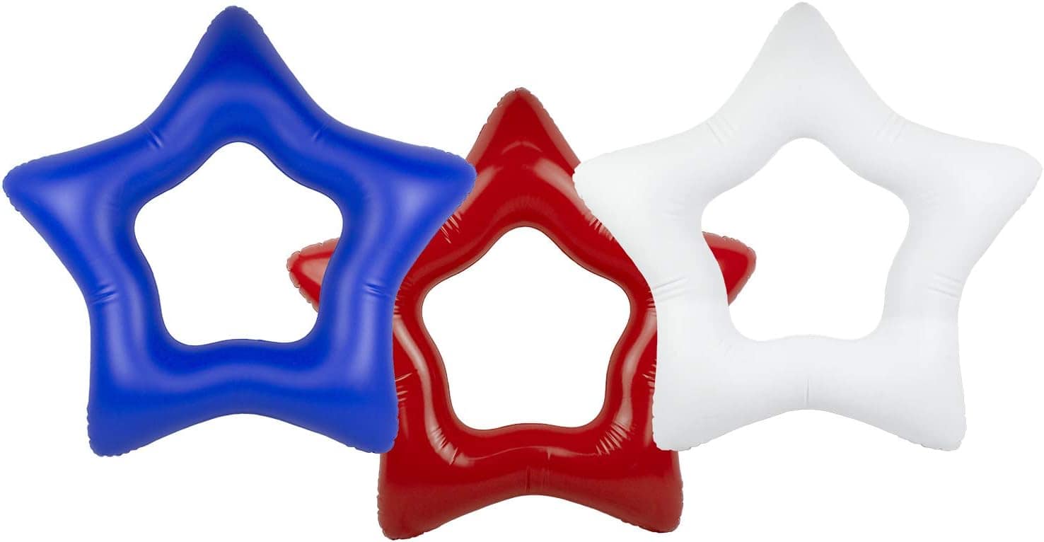 Patriotic Pool Floats - arinsolangeathome