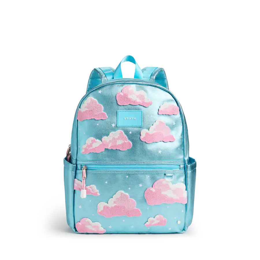 Metallic Blue Cloud Backpack - arinsolangeathome