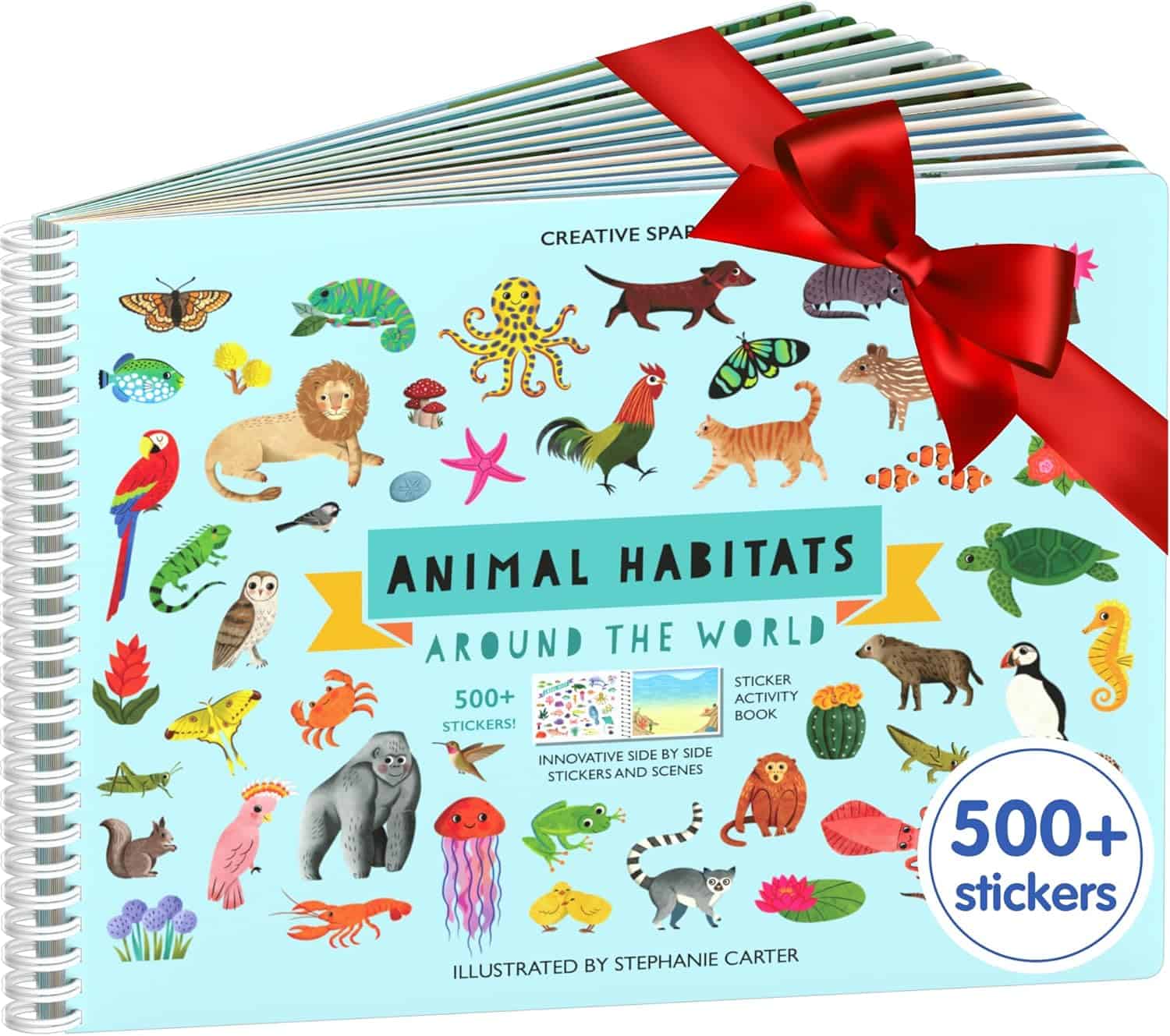 Animal Sticker Book - arinsolangeathome