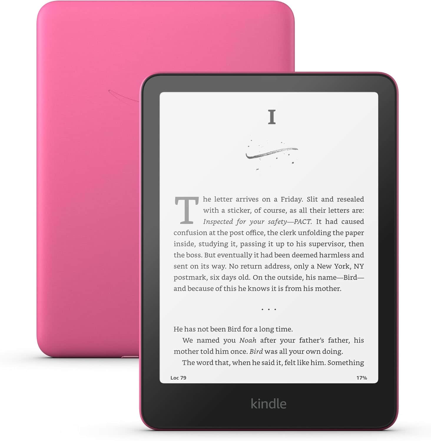 Pink Kindle Paperwhite - arinsolangeathome