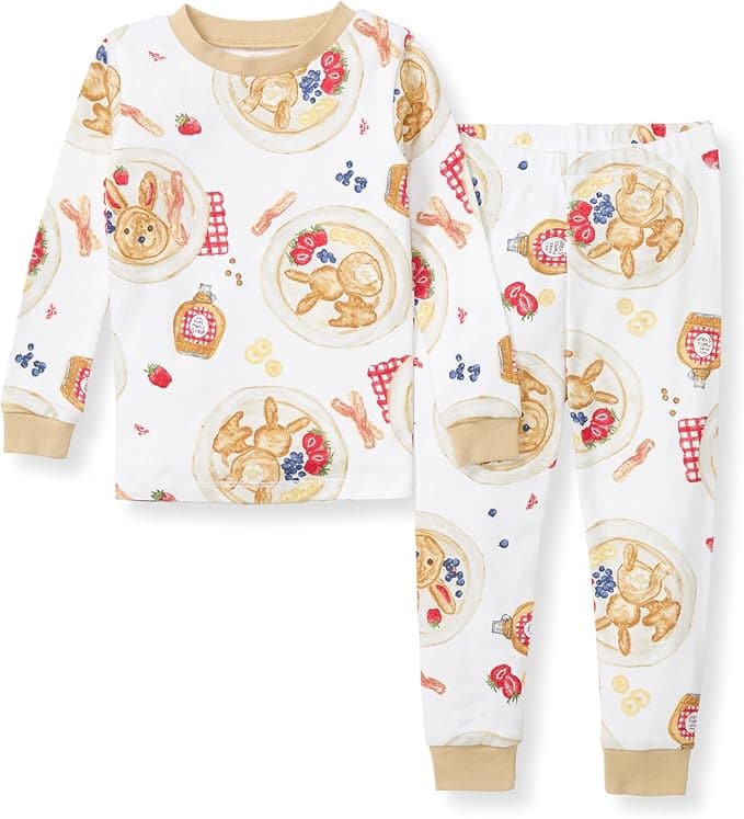 Kids Easter Breakfast Pajamas - arinsolangeathome