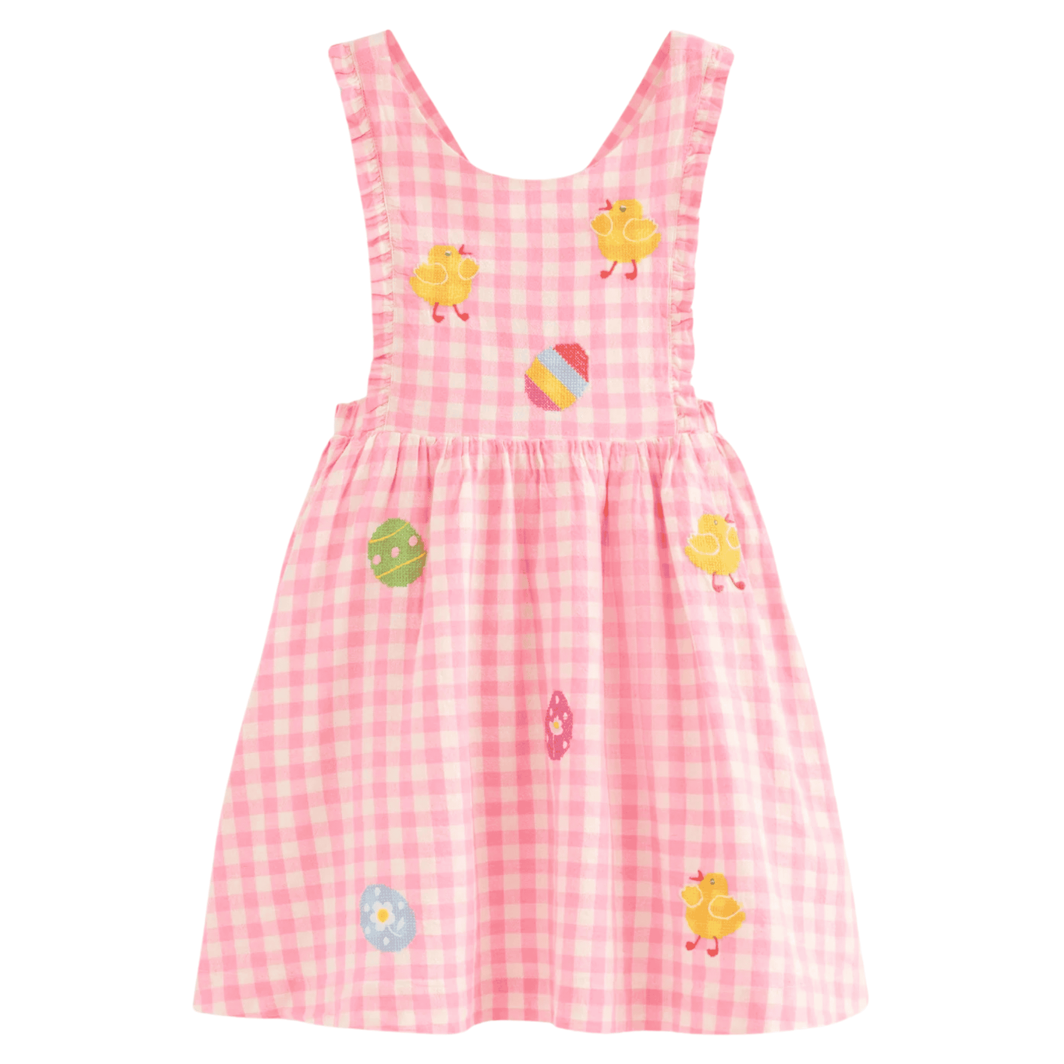 Pink Gingham Easter Dress - arinsolangeathome